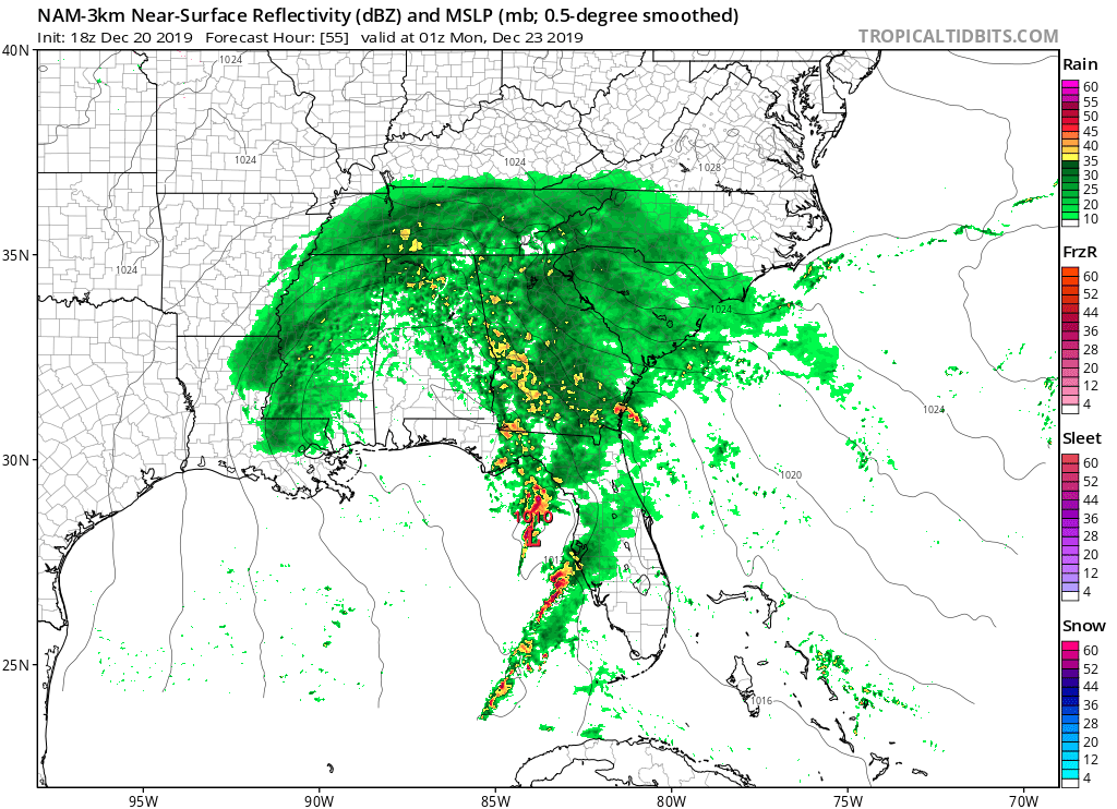 Southern Storm Takes Shape Sunday - Carolina Weather Association