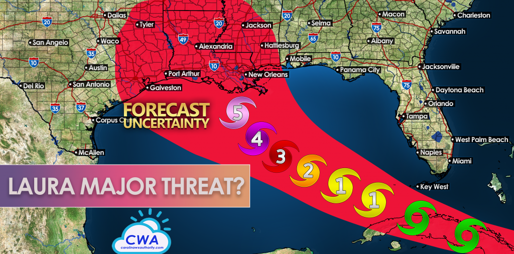 Following Marco, Laura Could Pose Major Threat to Gulf Coast - Carolina ...