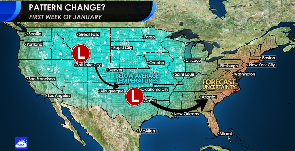 Winter, Is that You? January could be our first pattern shift ...
